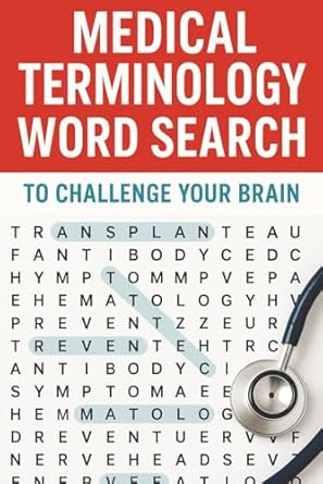 Medical Terminology Word Search Puzzle: Challenge your brain. Enrich ...