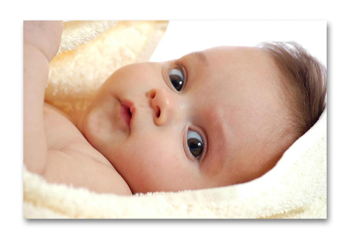 wallpics® Self Adhesive Exclusive Cute Baby Posters | HD Smiling Baby ...