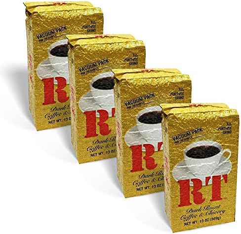 Amazon.com: French Market Coffee & Chicory Medium-Dark Roast Ground ...