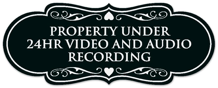 Amazon.com : Signs ByLITA Designer Property Under 24hr Audio and Video ...