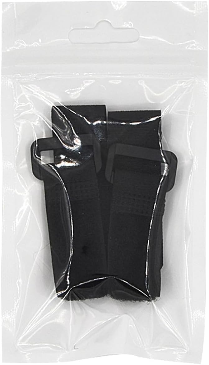 2Pcs Black Anti Crowing Collar Adjustable Rooster Cockerels Anti-Hook ...