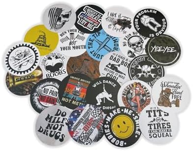 Amazon.com : Manly Father’s Day Husband Freshie Cardstock 3” Rounds 24 ...