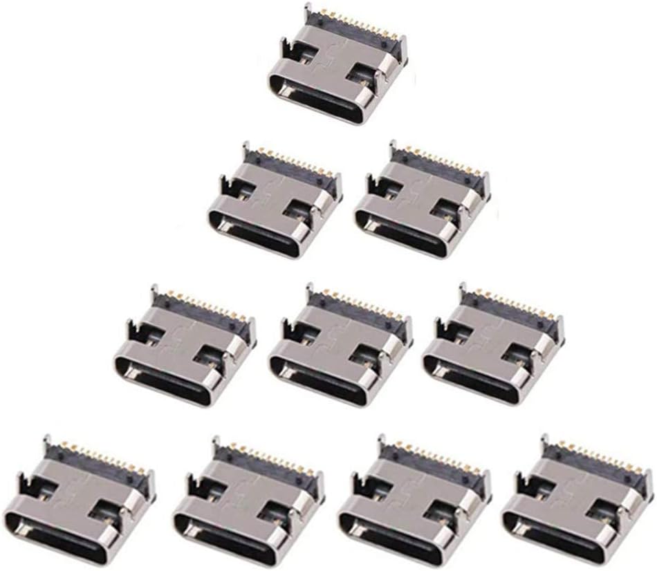 Amazon.com: Teansic 20 Pcs USB 3.1 Type C Female Plug Socket Connector ...
