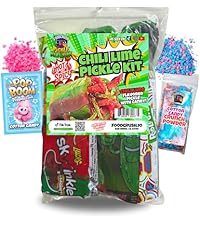 Amazon.com : Cotton Candy Pickle Kit (PINK)-Tiktok Candy Gift Pouch (13 ...