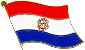 Amazon.com: INTERNATIONAL FLAG "PARAGUAY" PIN - Officially Licensed ...