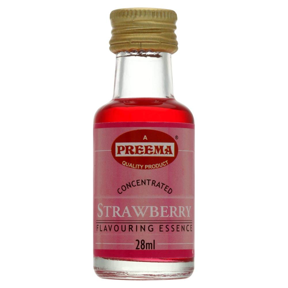 Preema Strawberry Flavouring Essence - 12x28ml ( 12 Pack) : Amazon.co ...