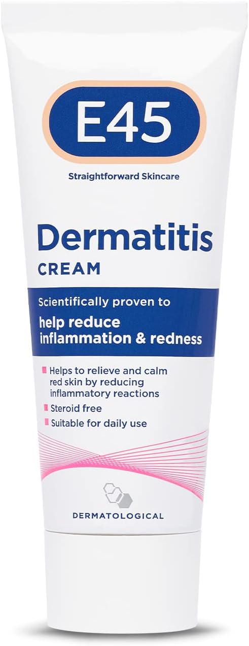 E45 Dermatitis Cream 50 ml to Treat Symptoms of Dermatitis or Eczema ...