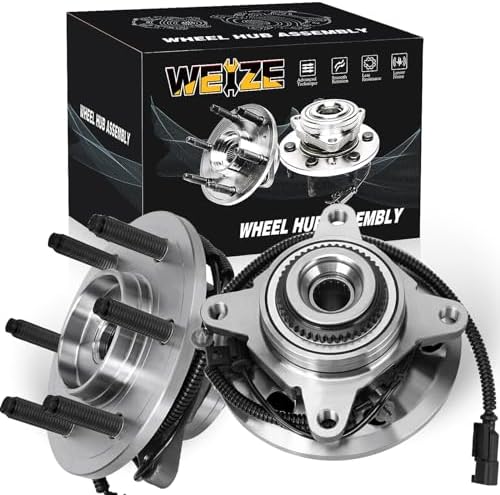 Amazon.com: WEIZE 4WD Front Wheel Bearing and Hubs Assembly, 515142 ...