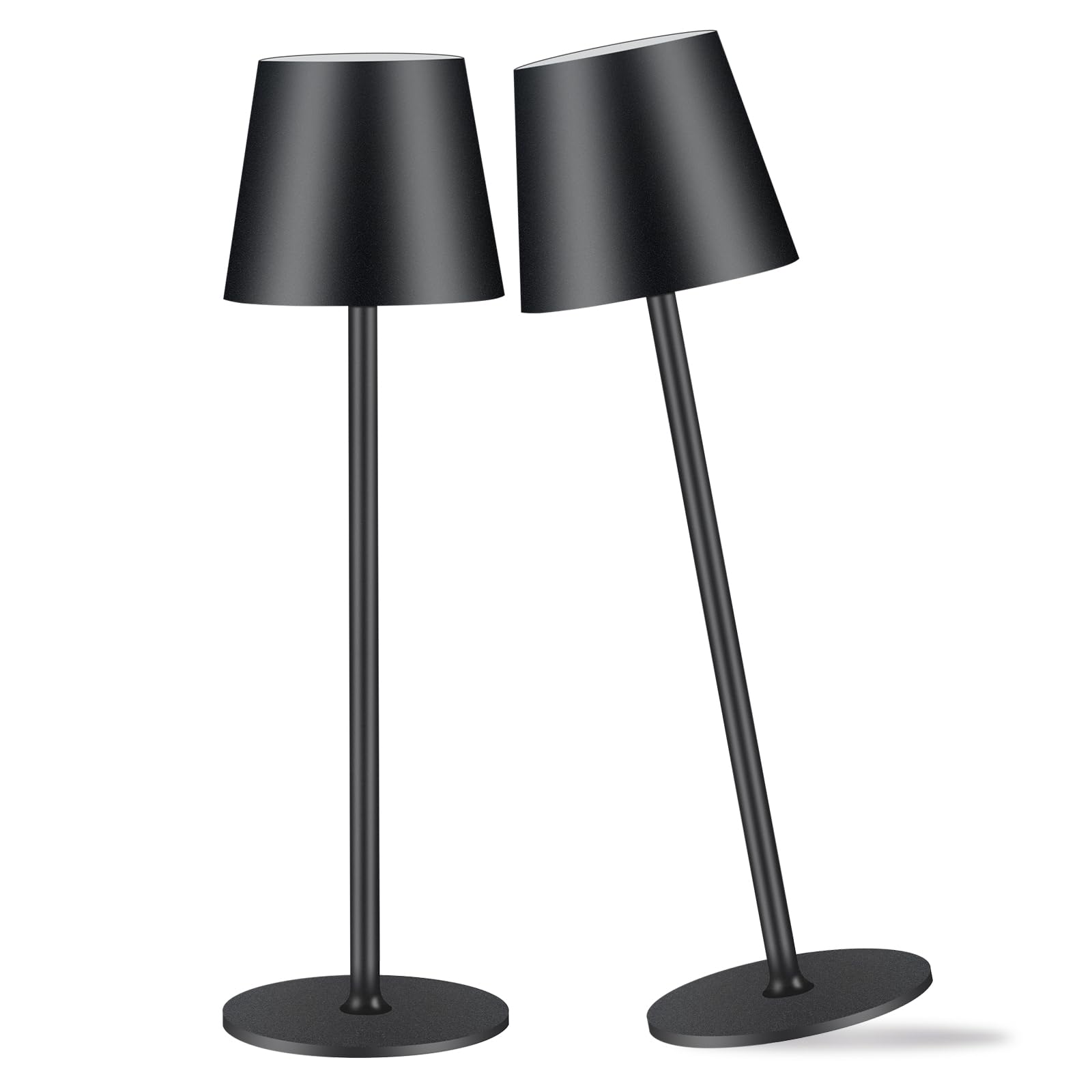 Zoeger 2 Pack Cordless Table Lamp,Portable LED Desk Lamp, 6000mAh ...