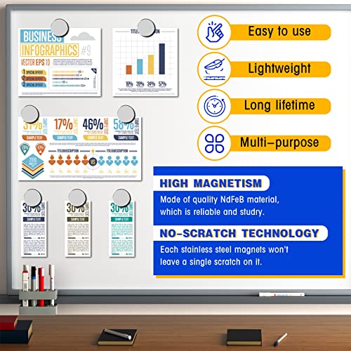 Snapklik.com : 120Pack Small Magnets For Crafts, 5 X 2 Mm Tiny Magnets ...