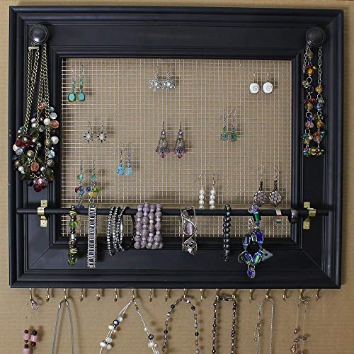 Amazon.com: Jewelry Organizer Display Rack Holder Picture Frame- 19"x16 ...