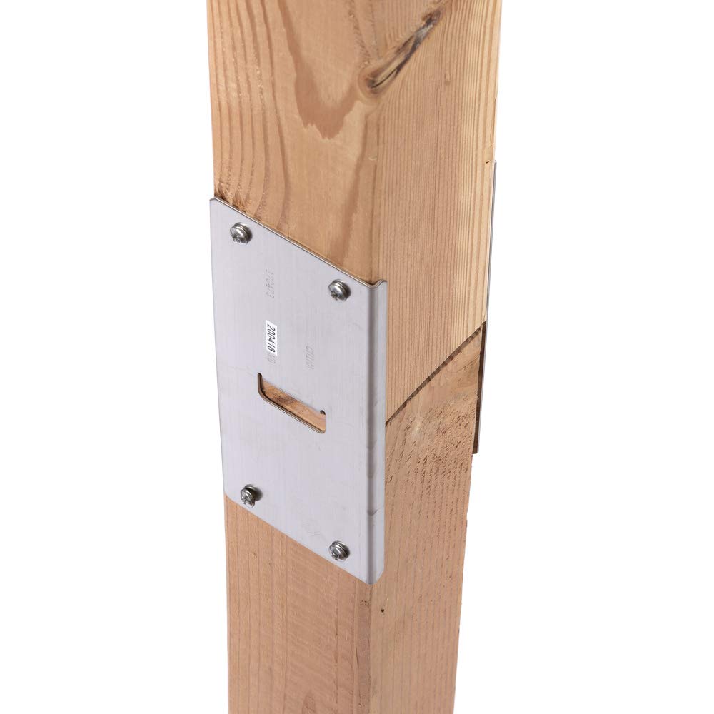 Amazon.com : Step2 Mail Post Extender Bracket, Attach to Wood Post ...