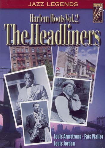 Amazon.com: Harlem Roots, Vol. 2: The Headliners [DVD] : Louis Armstrong, Louis Jordan, Fats ...