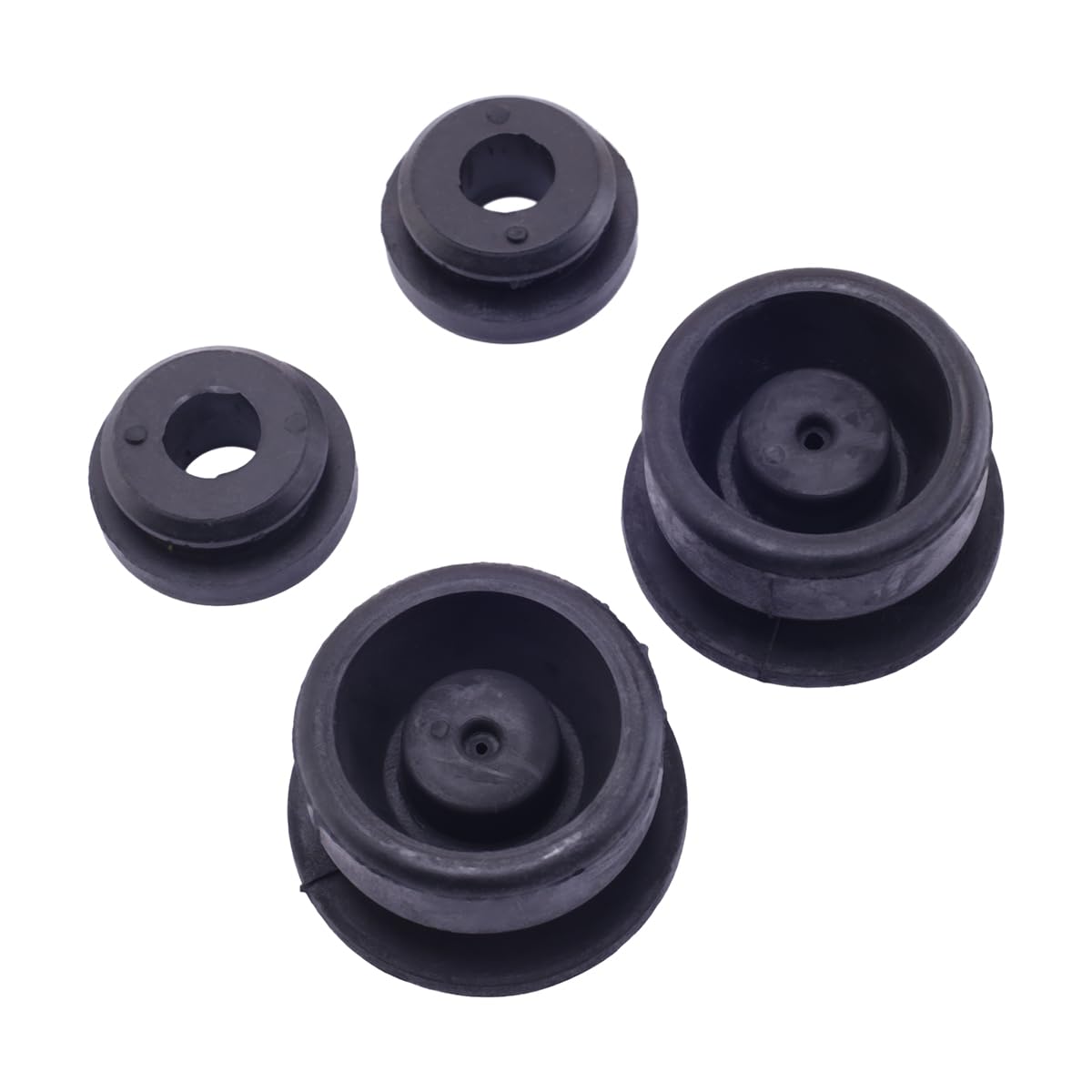 Amazon.com: OCESTORE 4pcs Upper Lower Rubber Cushion Bushing Radiator ...