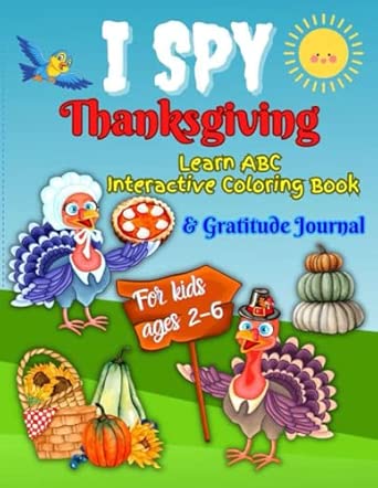 Amazon.com: I spy Thanksgiving Book for Kids Ages 2-6: An Exciting ...