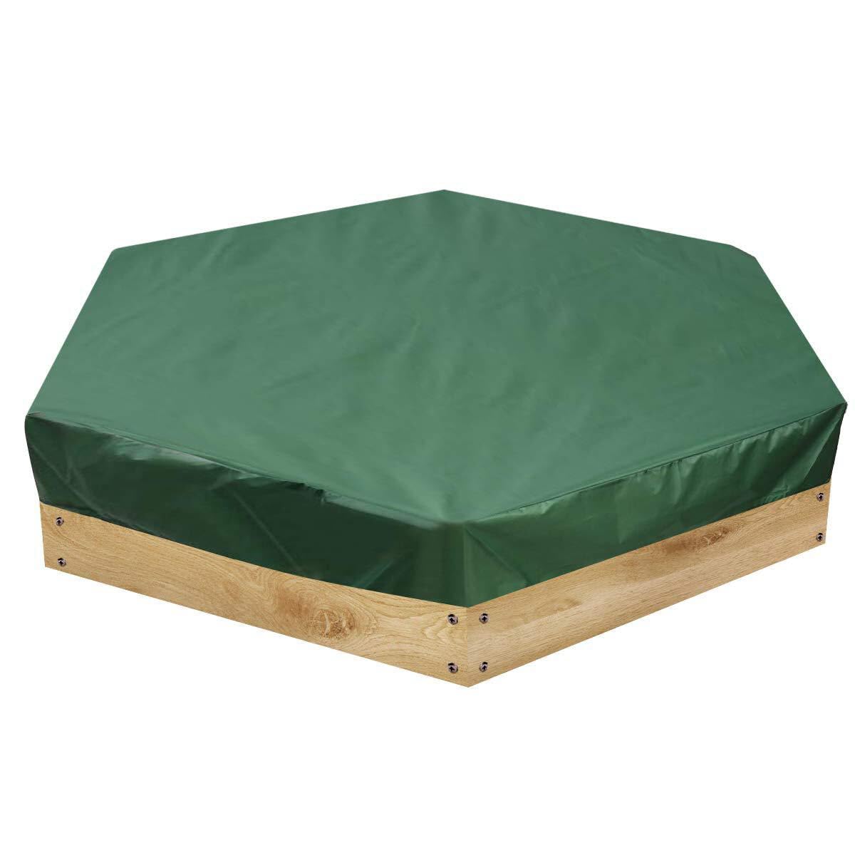 NCONCO Hexagonal Sandpit Cover, Hexagonal Sandpit Tarpaulin Sandpit ...