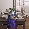 Amazon.com: Dining Table Runner Dresser Scarf Linen Burlap Fabric ...