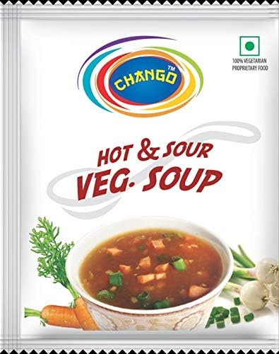 CHANGO Hot & Sour Veg. Soup (51 gm) | Ready to Eat Instant Soup : Amazon.in: Grocery & Gourmet Foods