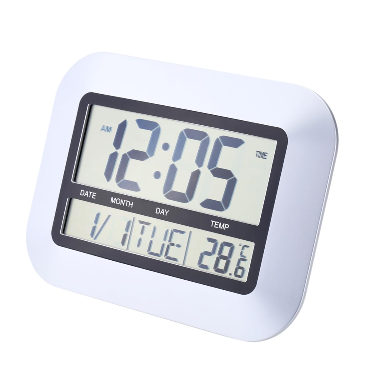 Amazon.com: MAGICLULU Clock for Office Clocks for Bedrooms Wall Watch ...