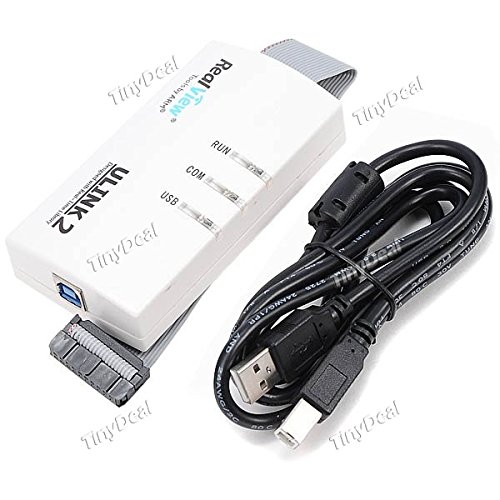 ULINK2 USB JTAG Emulator ARM7 / ARM9 Cortex Ulink II Debug Adapter - White EDC-274592 : Amazon ...