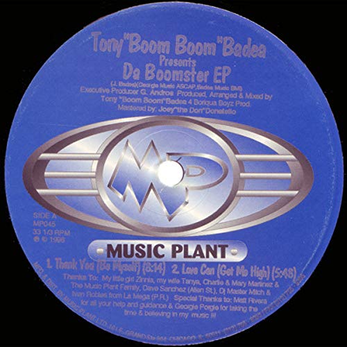 Tony "Boom Boom" Badea - Da Boomster EP-12" - Amazon.com Music
