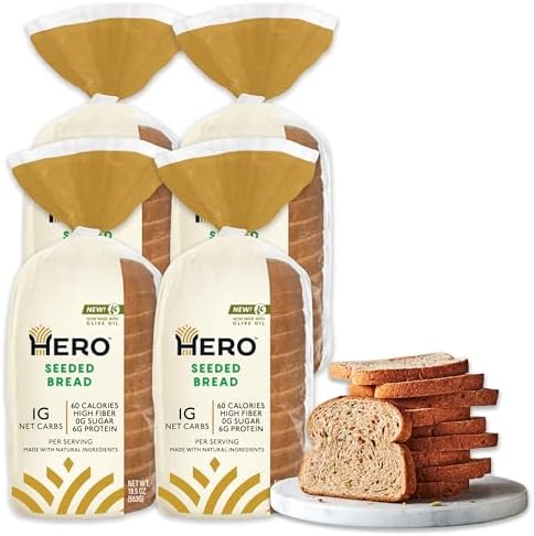 Amazon.com: ThinSlim Foods Zero Net Carb Keto Bread | Low Carb Bread ...