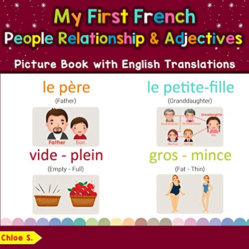 Amazon.in: Buy My First French People, Relationships & Adjectives ...