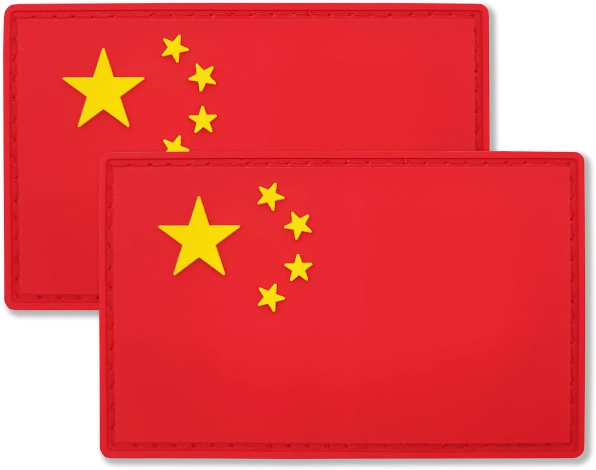 Amazon.com: QQSD China Flag Patch Chinese Tactical Military Patches ...