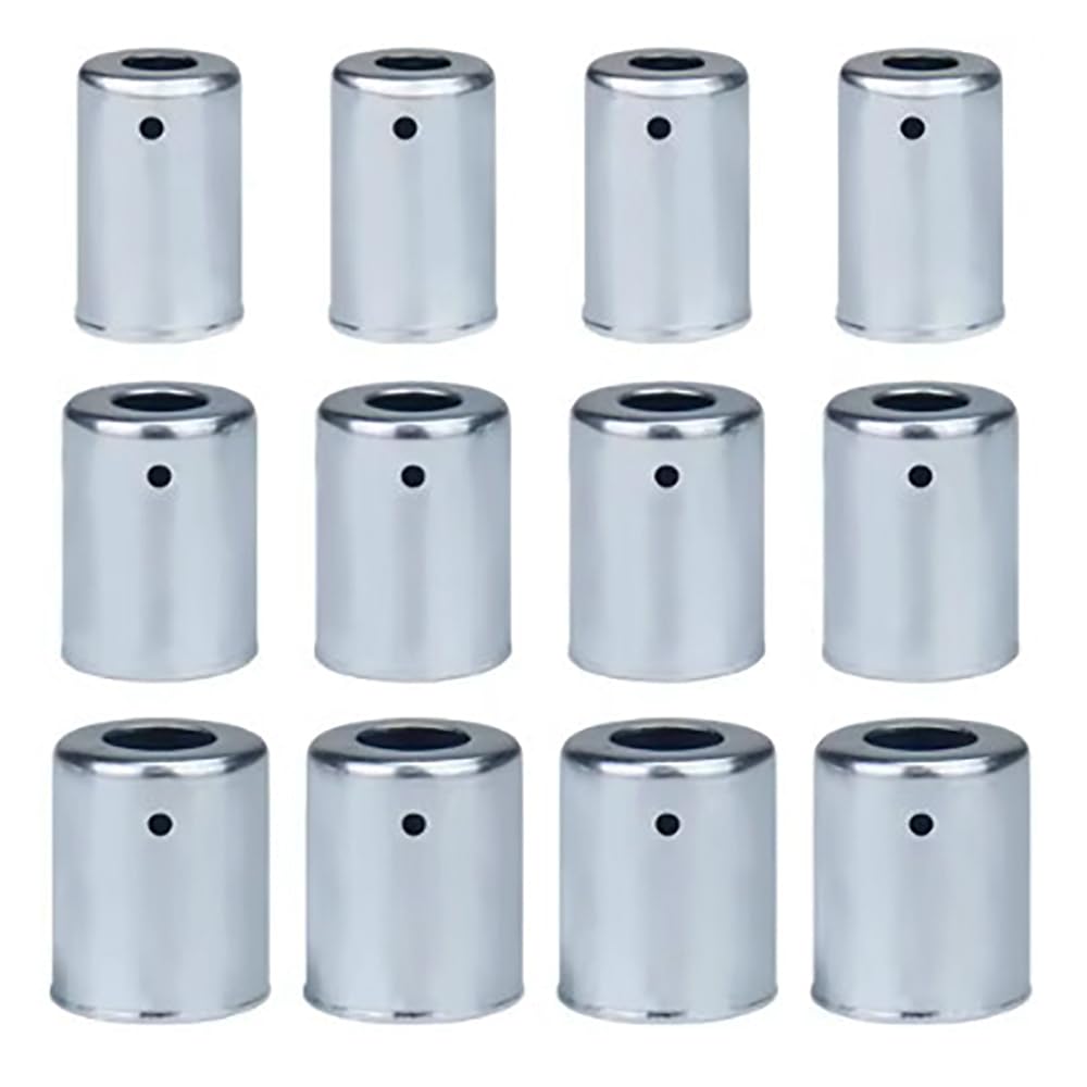 Amazon.com: 12pcs/lot, 6#8#10 A/C Metal Steel Crimp Ferrule Fitting ...