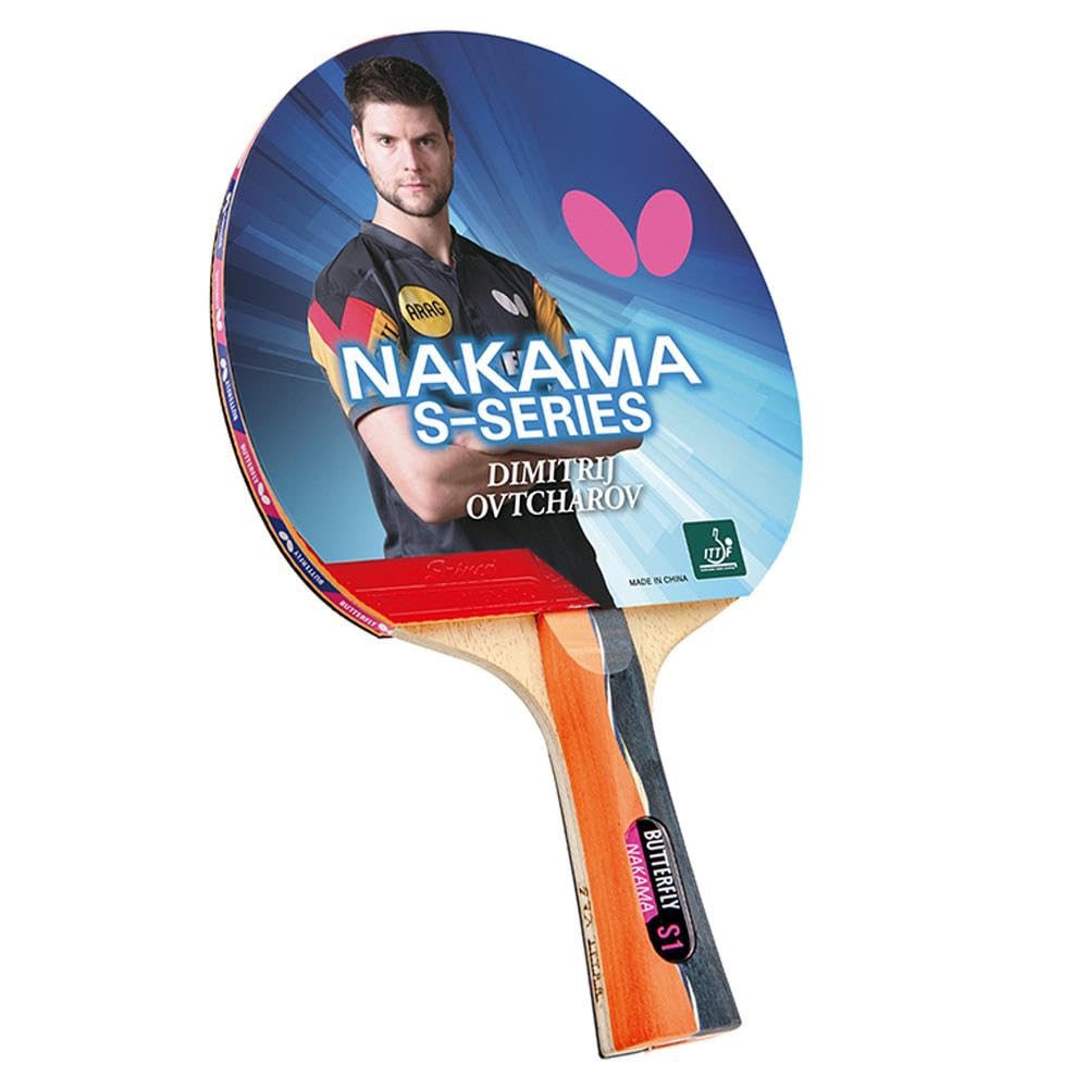 Butterfly Nakama S-1 Table Tennis Racket - Professional ITTF Approved ...