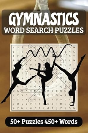 Gymnastics Word Search Puzzle Book: Word Find Puzzles On All Things ...