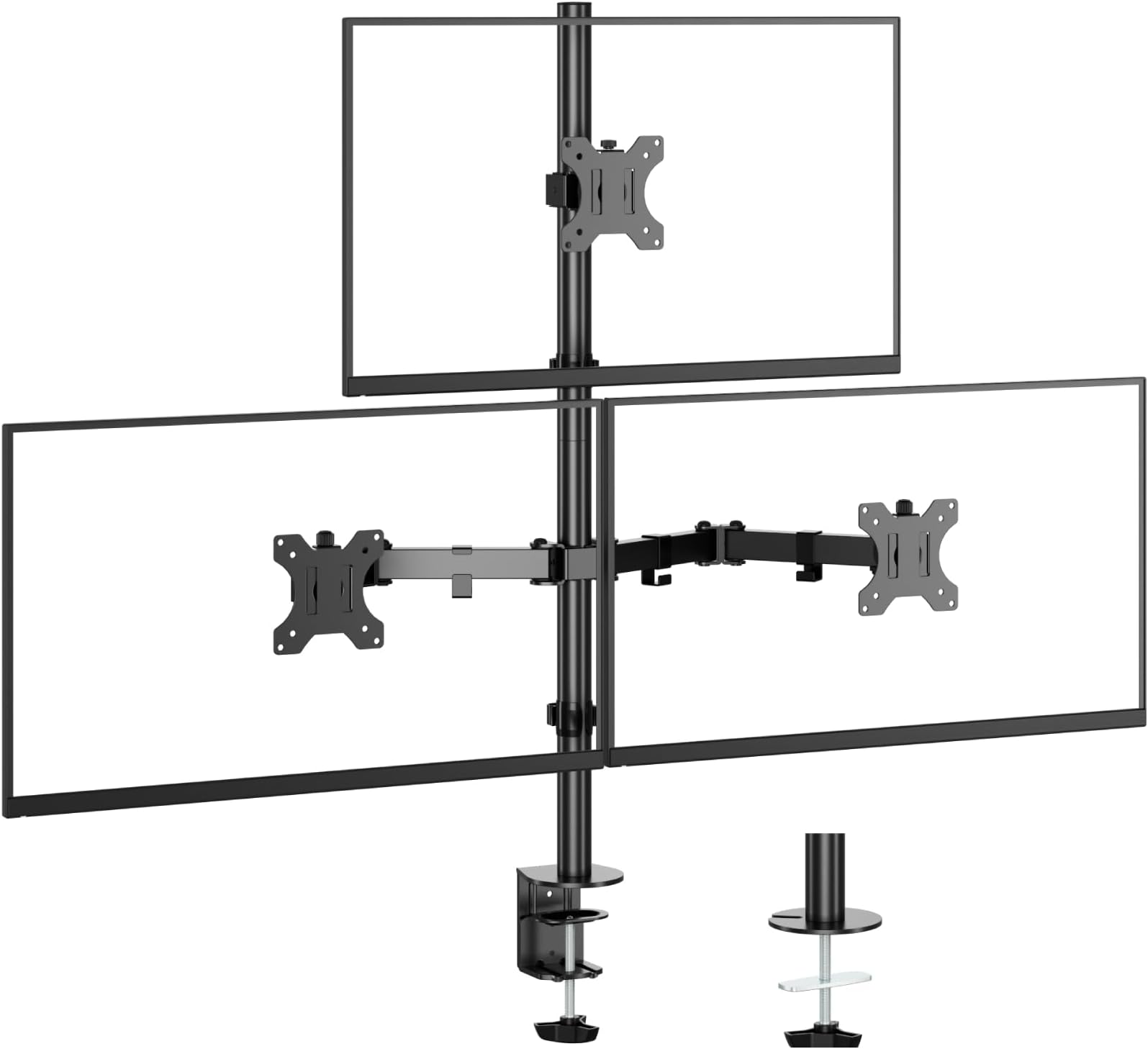 Amazon.com: UPGRAVITY 3 Monitor Desk Mount for 17 to 32 inch Screens ...