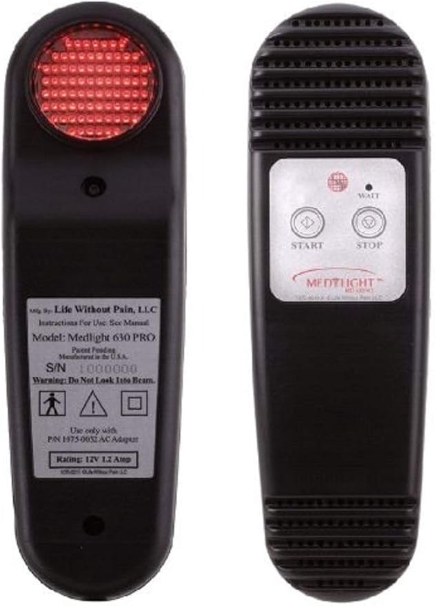 Amazon.com: MEDlight 630Pro Pain Relief Red Light Therapy Muscle and ...