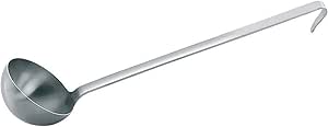 Amazon.com: Piazza Large Multipurpose Stainless Steel Ladle With Hooked ...