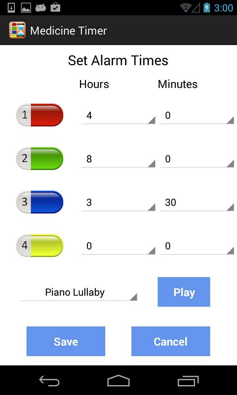 Medicine Timer - App on Amazon Appstore