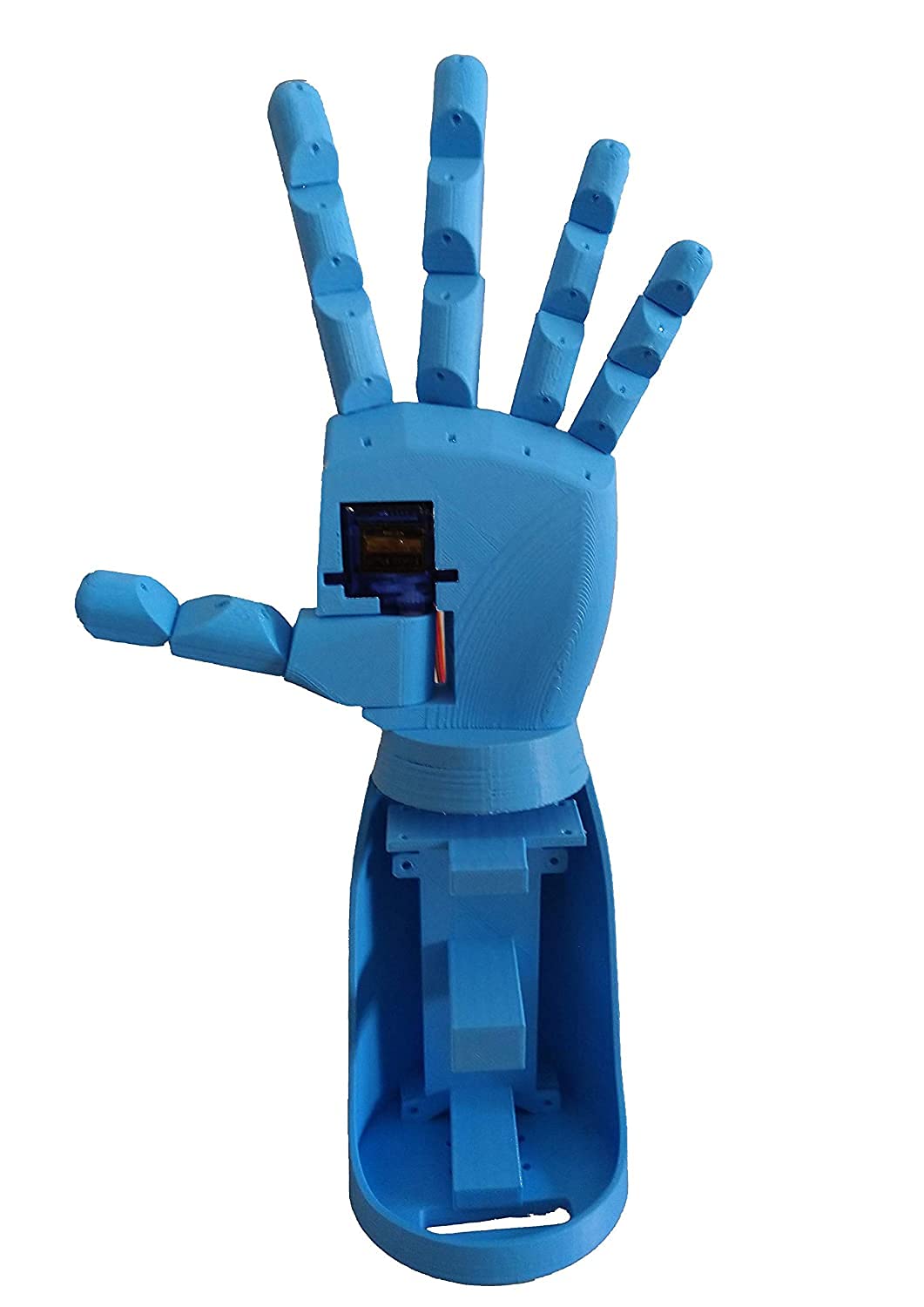 Prosthetic Hand 3D Printed DIY kit With 1 SG90 Servo Motor : Amazon.in ...