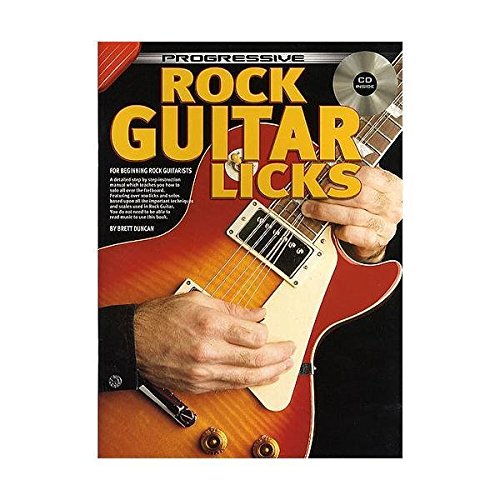 Progressive: Rock Guitar Licks (Book/CD) - Sheet Music, CD: Amazon.co ...
