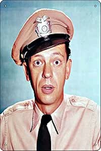 Amazon.com: Barney Fife in color Metal Print Metal Sign Decor - 8 x ...