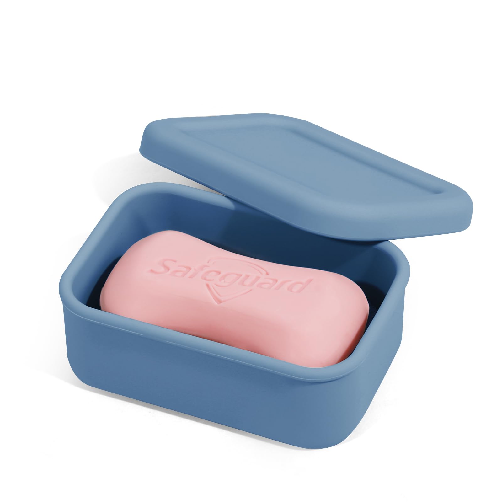 Amazon.com: Leak Proof Silicone Travel Soap Case with Draining Layer ...