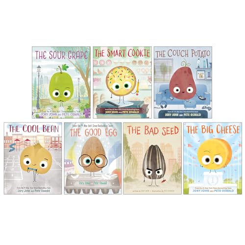 The Food Group Series 7 Books Collection Set By Jory John(The Bad Seed ...
