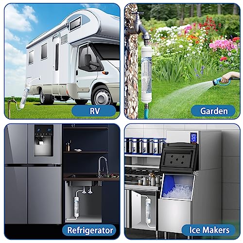 T33 Inline Water Filter, 1/4" Quick-Connect Filter Replacement ...