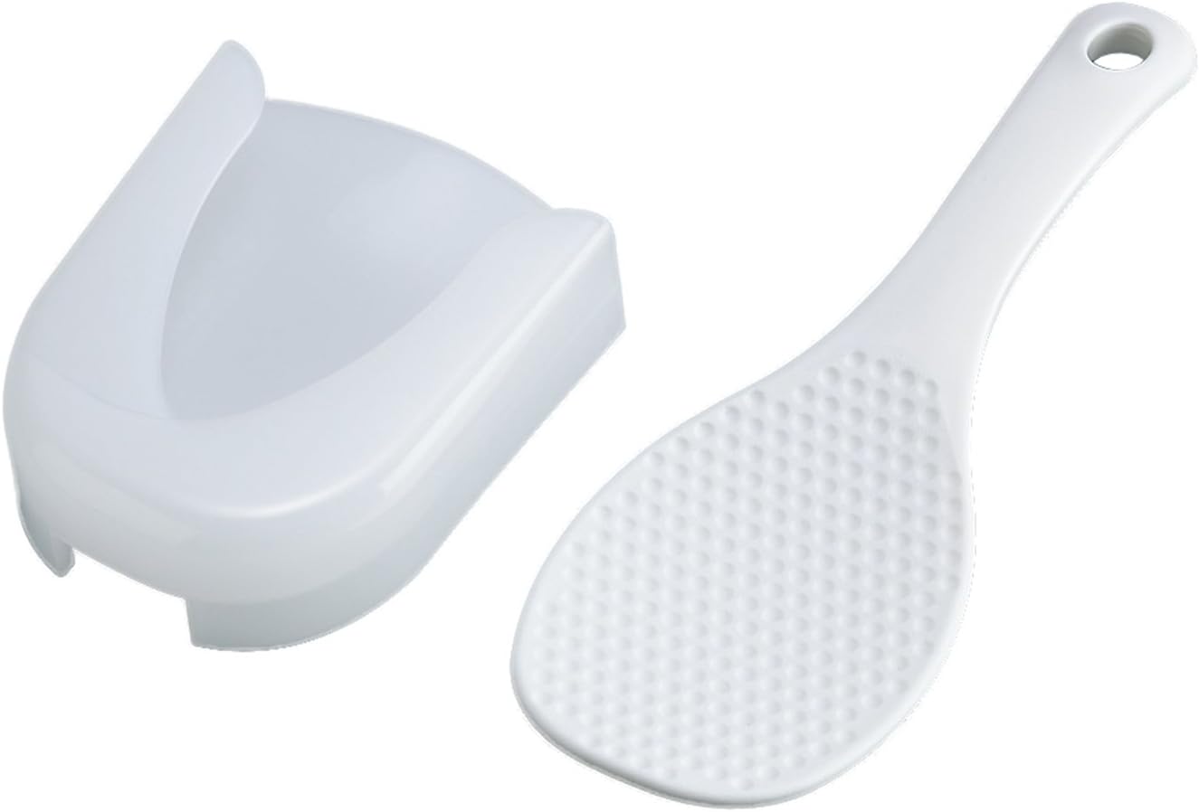 Amazon.com | Japanese Style Non Stick Plastic Rice Paddle with Holder ...