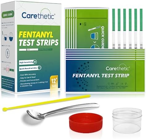 Amazon.com: [12 Pack] Carethetic Fentanyl Test Strips Kit - Rapid Drug ...