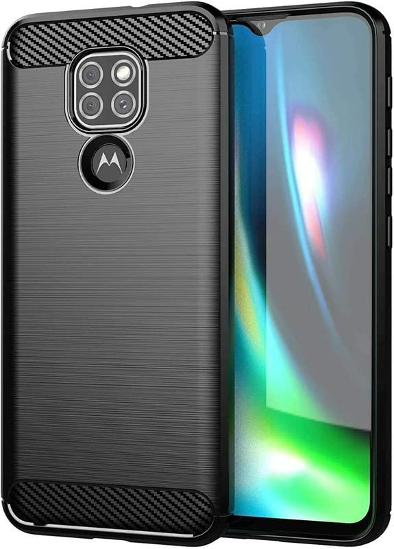 Dashmesh Shopping Shockproof Back Case Cover for Moto E7 Plus (Carbon ...