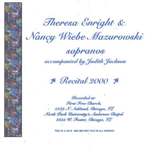 Amazon.com: Recital 2000 : Theresa Enright & Nancy Wiebe Mazurowski ...