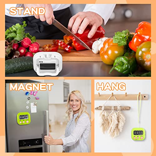 Snapklik.com : 16 Pieces Small Digital Kitchen Timer Classroom Timers ...