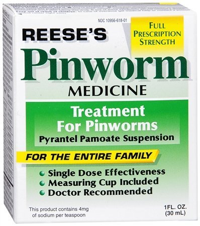 Reese's Pinworm Medicine, Pinworm Treatment, Pyrantel Pamoate ...