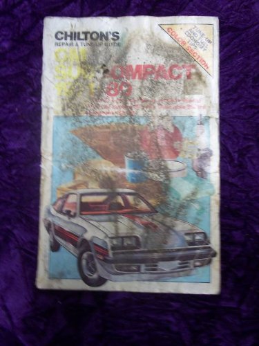 Chilton's GM Sub-Compact 1971-80 Repair/Tune Up Guide: Chilton's GM ...