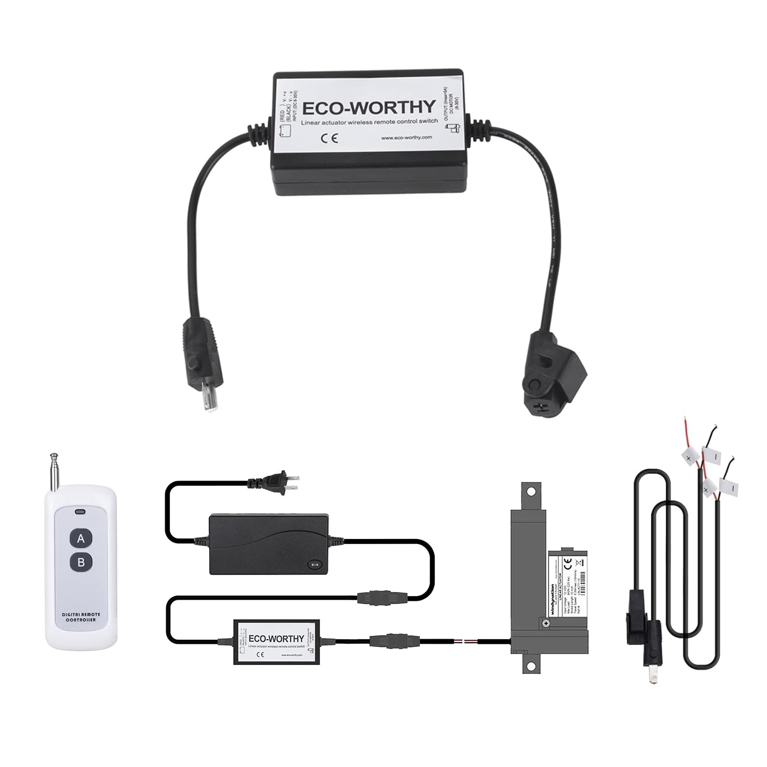 Buy DC HOUSE Forward and Reverse Linear Actuator Controller, Working ...