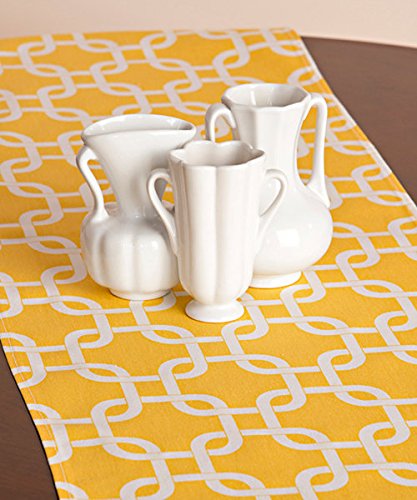 Amazon.com: Appleberry Attic Gotcha Table Runner Collection (Yellow ...